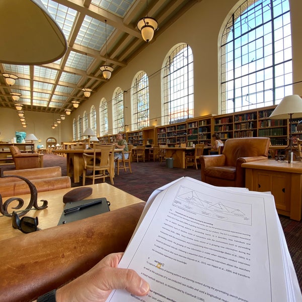 Stanford University Library Interior