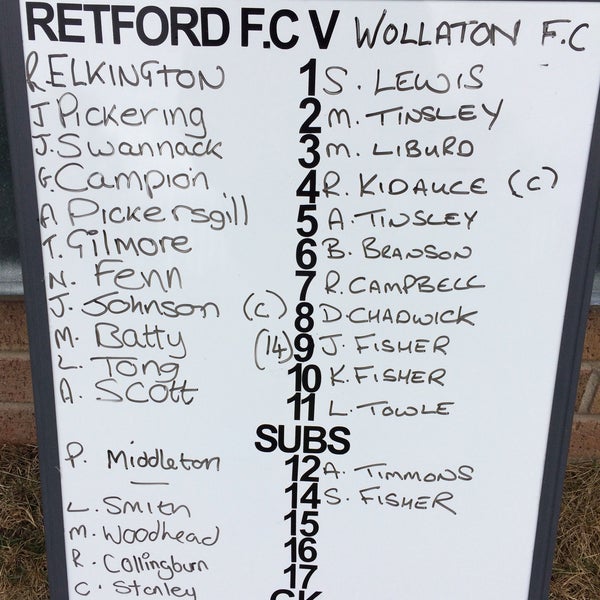 The Rail Stadium, Retford FC - Sports Club in Retford