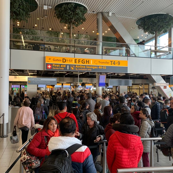 Passport Control - Schiphol, Noord-Holland