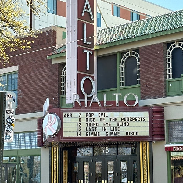 The Rialto Theatre - 318 E Congress St