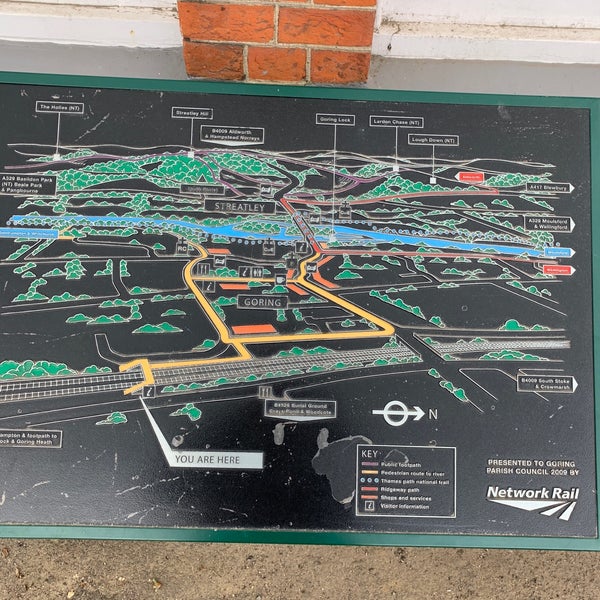 Goring & Streatley Railway Station (GOR) - Gatehampton Rd.