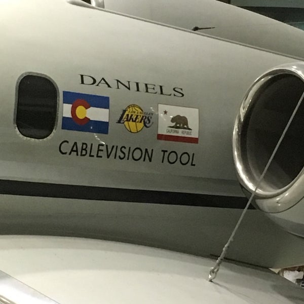 Bill Daniels "Cablevision Tool" Learjet 35A - Public Art in Denver ...