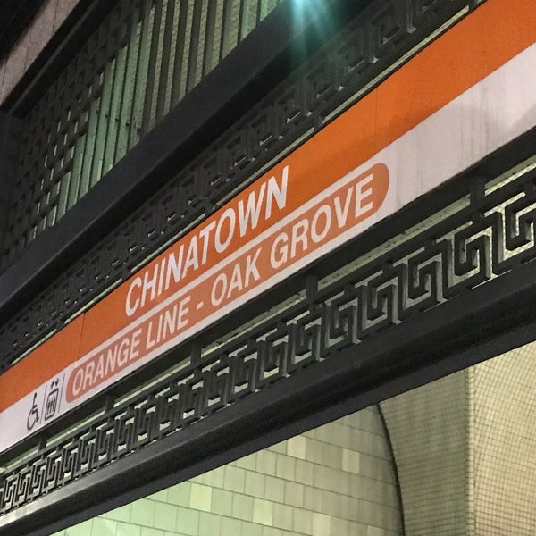 Photos at MBTA Chinatown Station - Chinatown - Leather District - 640 ...