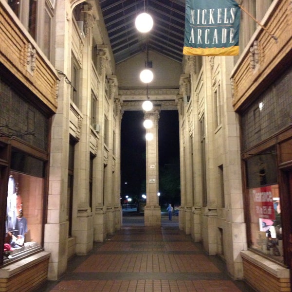 Nickels Arcade - Downtown Ann Arbor - 3 tips