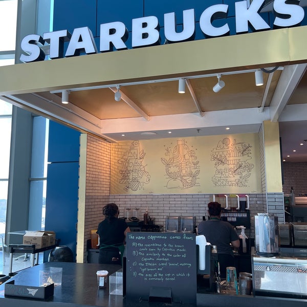 Starbucks - Barbara Jordan Terminal, near Gate 15