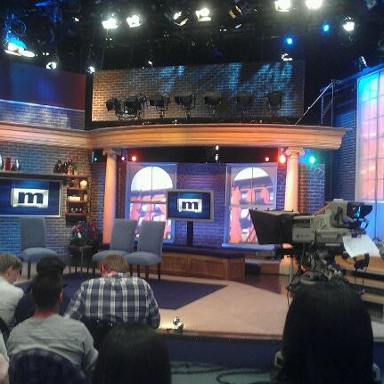 Maury Povich Show Stage