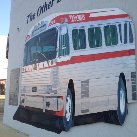 The Other Bus Mural - Public Art in Anniston