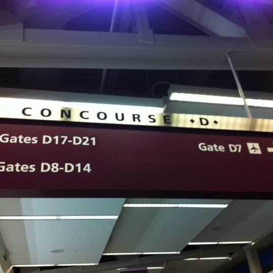 Concourse D (Now Closed) - CLE airport