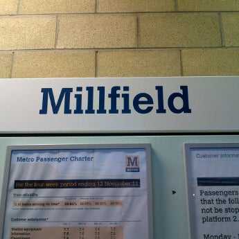 Millfield Metro Station - Light Rail Station in Sunderland