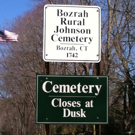 Bozrah Rural Johnson Cemetery - Cemetery in Bozrah