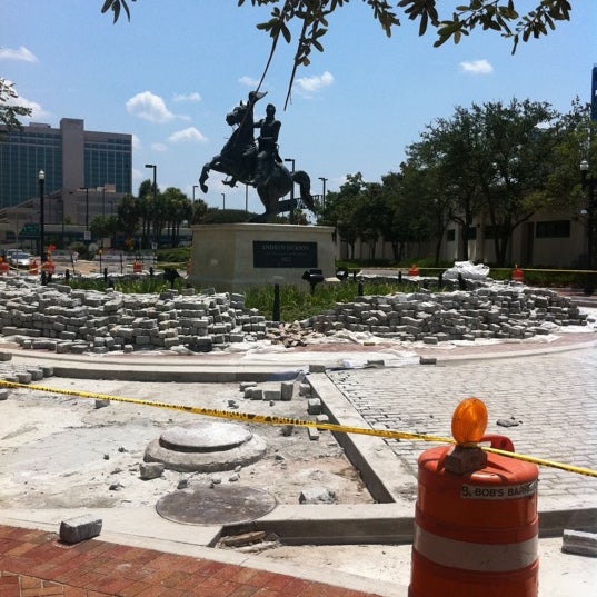 Andrew Jackson Statue - Sculpture Garden in Downtown Jacksonville