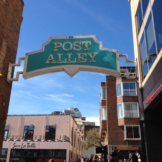 Post Alley Sign - Pike Place - 1 tip
