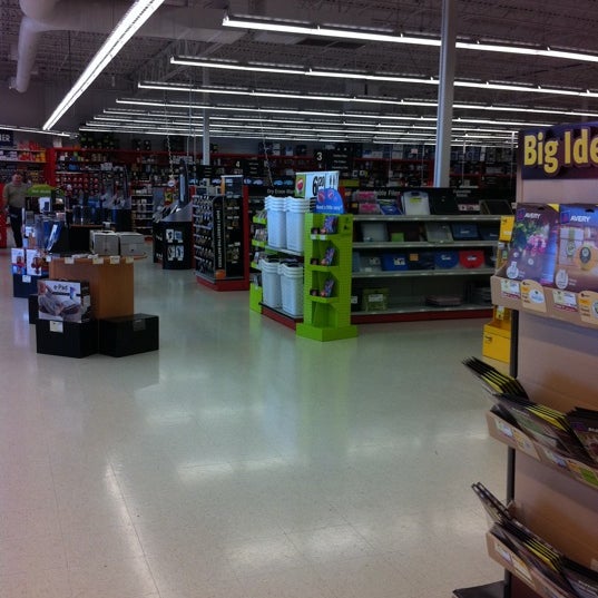 Staples Store Interior