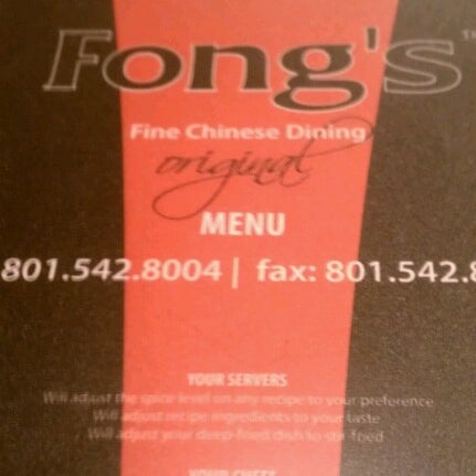 Fong's - Chinese Restaurant