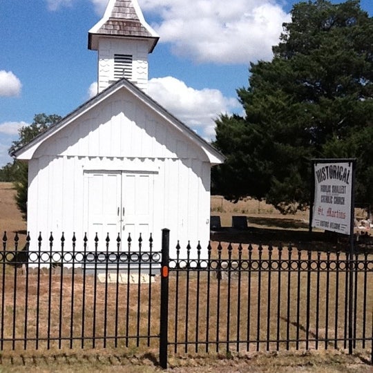 St. Martin's - World's Smallest Active Catholic Church - Round Top, TX