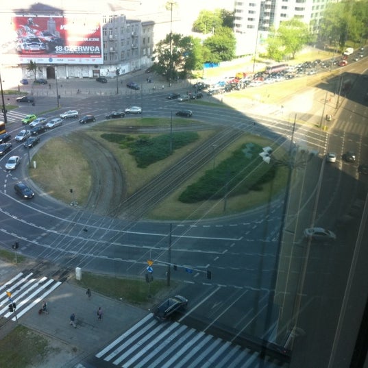 Rondo ONZ - Intersection in Warszawa