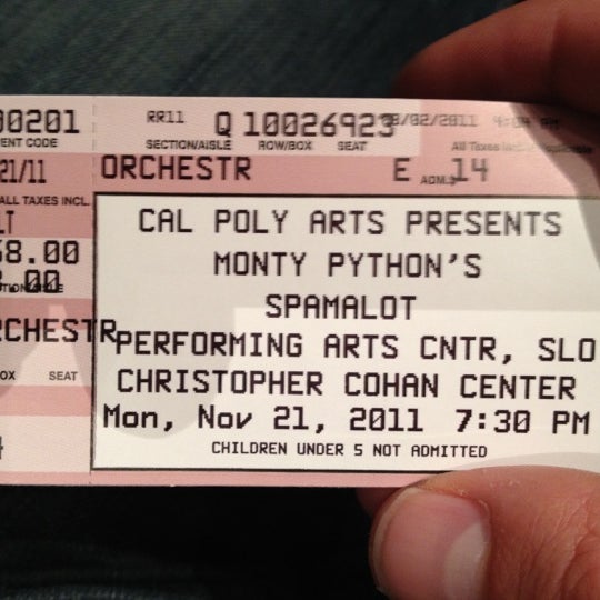 Christopher Cohen Performance Arts Center - San Luis Obispo, CA