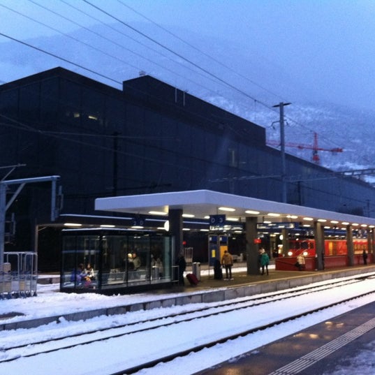 Bahnhof Visp - Train Station in Visp