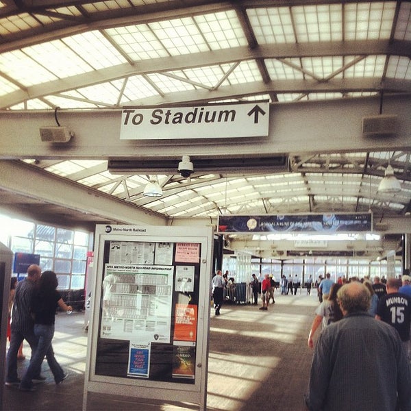 Metro North - Yankees–E. 153rd Street Train Station - Concourse Village ...