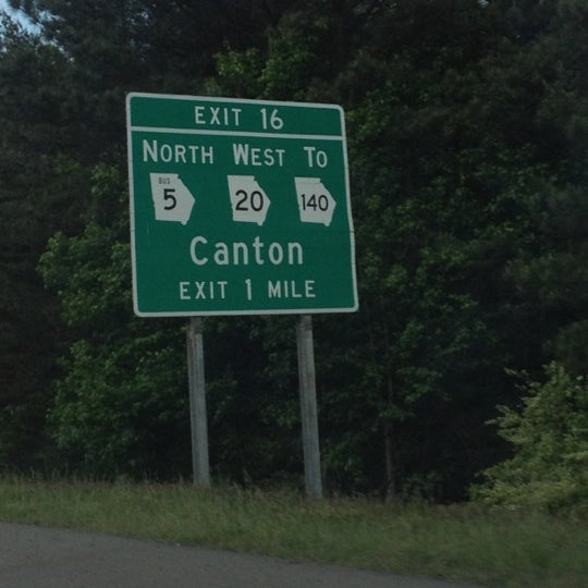I-575: Exit 16 Hickory Flat Hwy - Canton, GA