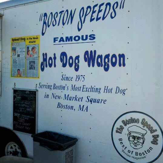 Photos at Boston Speed's Hot Dog Wagon (Now Closed) - 47 Newmarket Sq.