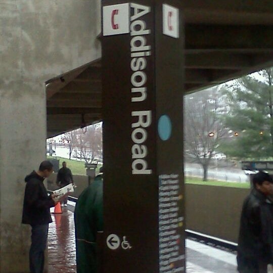 Photos at Addison Road-Seat Pleasant Metro Station - Metro Station in ...