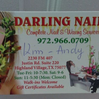 Darling Nails - Highland Village, TX