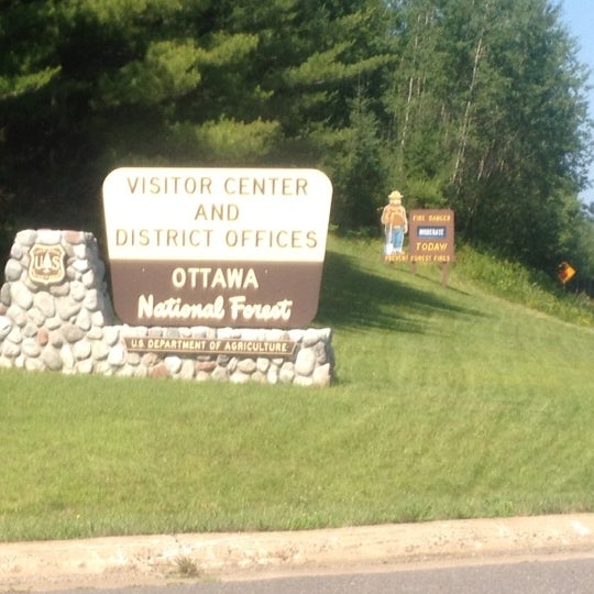 Ottawa National Forest Visitor Center - Tourist Information and Service ...