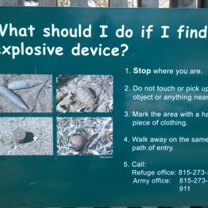 Savanna Army Depot , Area 51 River Overlook - Savanna, IL