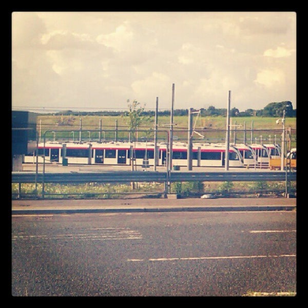 Edinburgh Tram Depot - Light Rail Station in Edinburgh