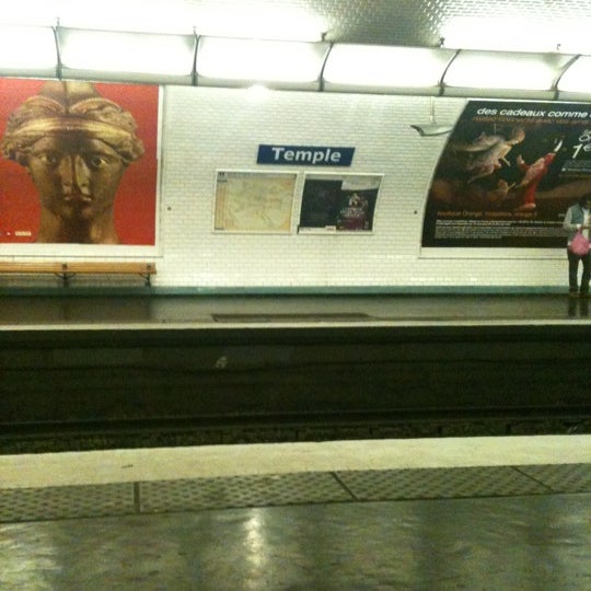 Métro Temple [3] - Metro Station in Paris