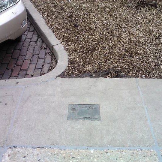 Photos at Bill Murray Stepped Here -- The Puddle From "Groundhog Day ...