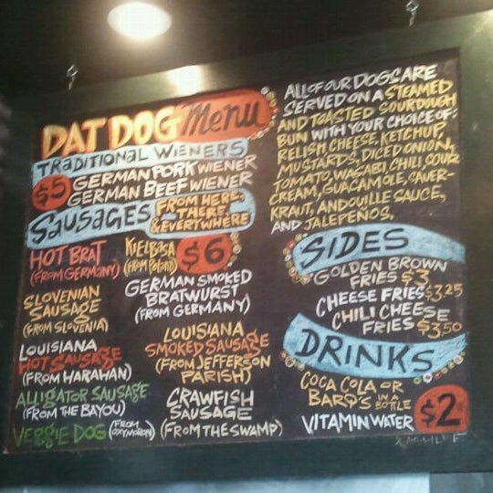 Dat Dog - Hot Dog Joint in New Orleans