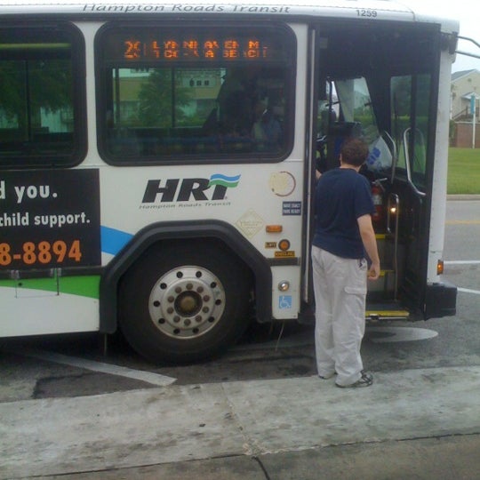 HRT Bus Stop - TCC Virginia Beach - Stop #0789 - Virginia Beach, VA