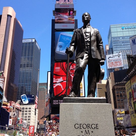 George M. Cohan Statue - Theater District - New York, NY