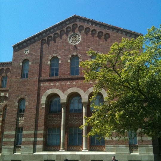 UCLA Haines Hall - College Academic Building in Westwood