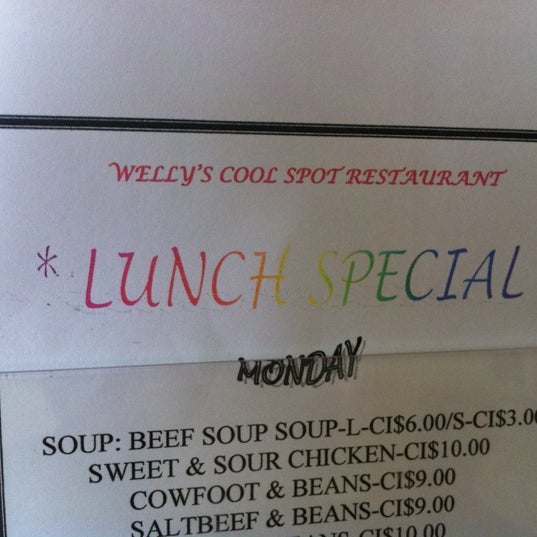 Welly's Cool Spot - 4 tips