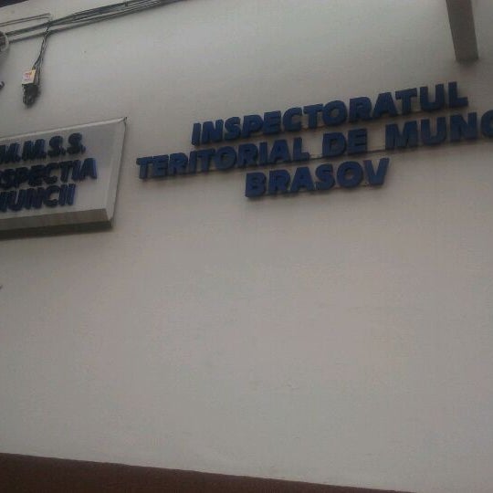 Inspectoratul Teritorial de Munca Brasov (ITM) - Brașov, Brașov