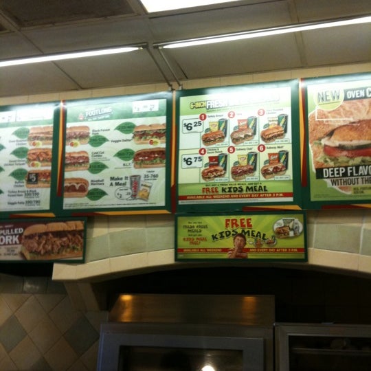 SUBWAY - South Redondo Beach - 1 tip