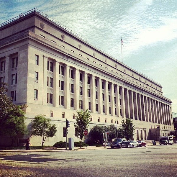 U.S. Department of the Interior - Government Building in Northwest ...