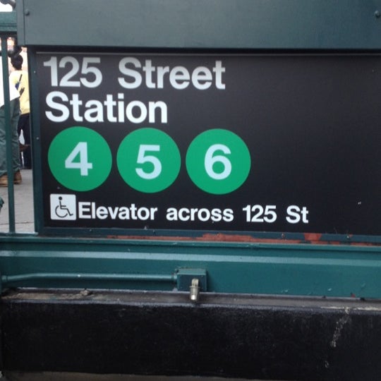 MTA Subway - 125th St (4/5/6) - Metro Station in New York
