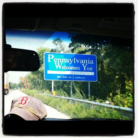 Ohio / Pennsylvania State Line - Border Crossing