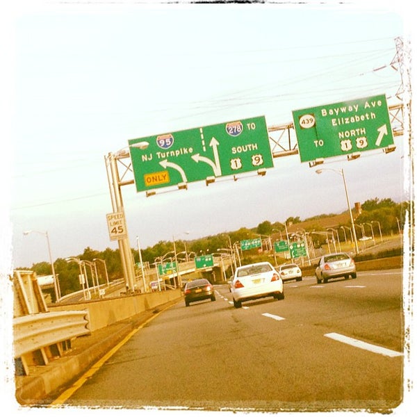 NJ Turnpike Exit 13 - Elizabeth, NJ