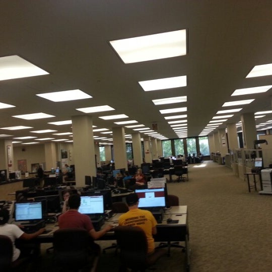 Learning Commons West Tower Herman B Wells Library - College Library in ...