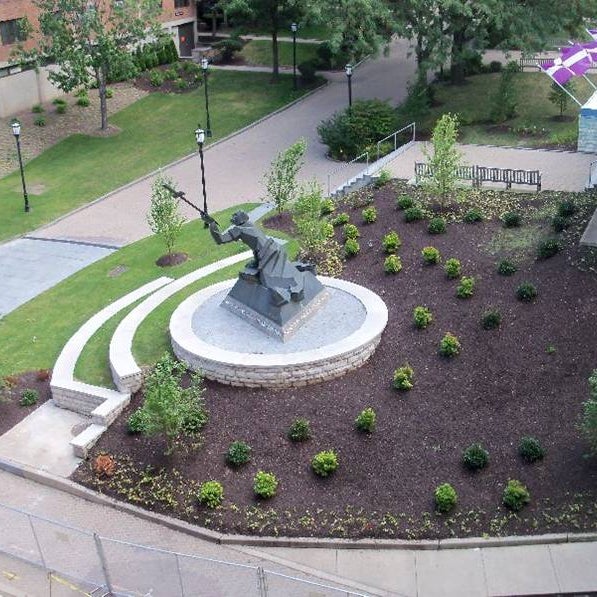 St. Ignatius Sculpture (University of Scranton) - Hill Section - Linden ...