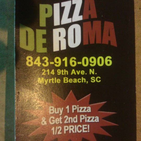 Pizza De Roma - 214 9th Ave N