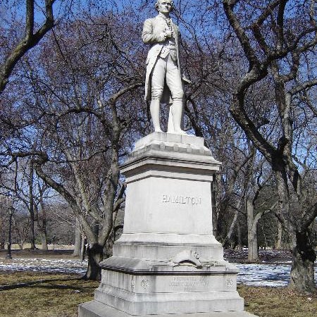 Alexander Hamilton Statue - Central Park - New York, NY