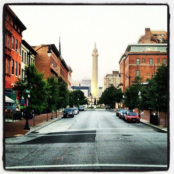 Washington Monument - Historic and Protected Site in Baltimore
