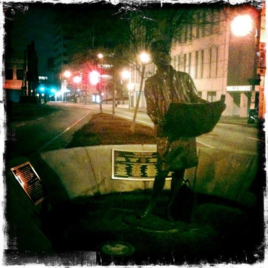 Statue Of Barbara Asher - Five Points District - Broad St NW
