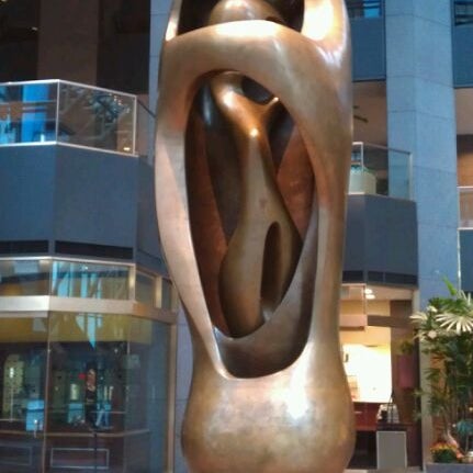 Large Interior Form - Henry Moore - Sculpture Garden in Chicago